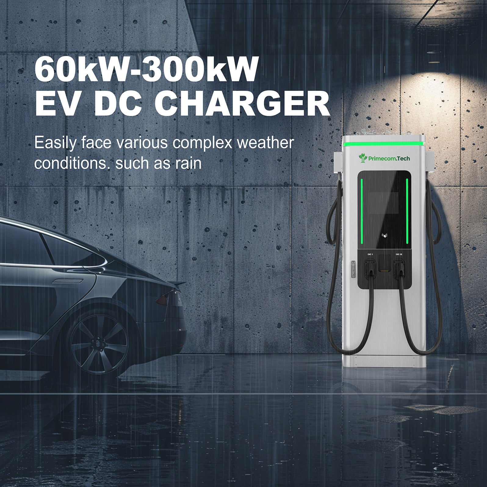 Primecom.Tech Level 3 DC Dual Dispenser EV Charger Supercharger DC Fas ...