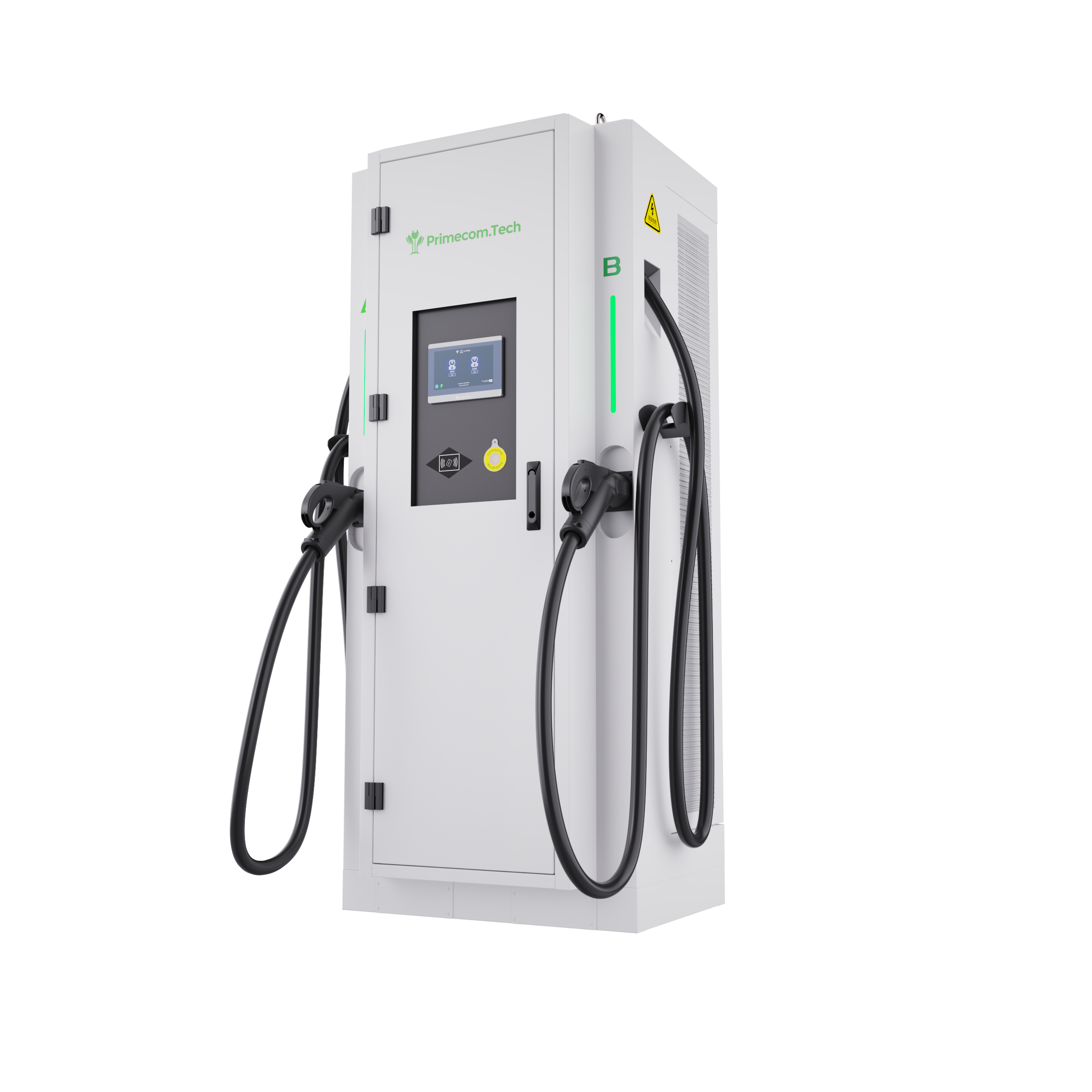 Primecom.Tech Level 3 DC Dual Dispenser EV Charger Supercharger DC Fas ...
