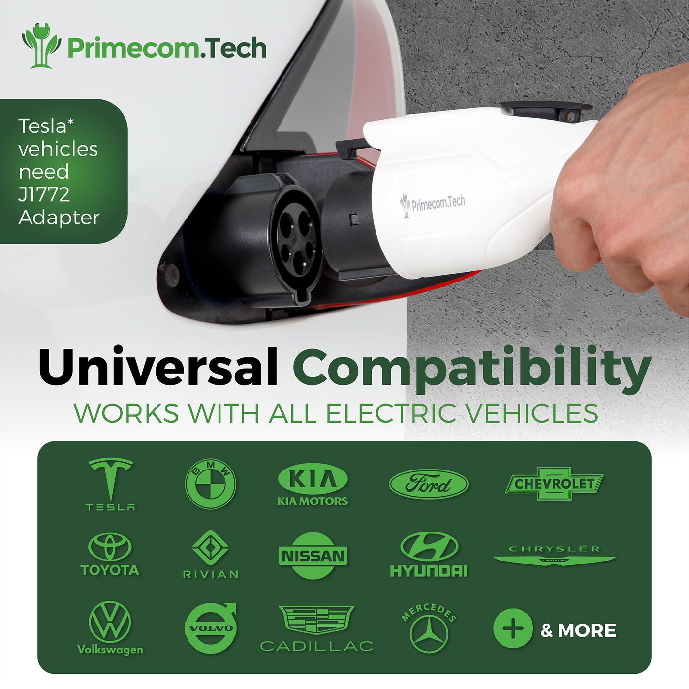 Shop High-Quality EV Chargers at Primecom.tech — PRIMECOMTECH
