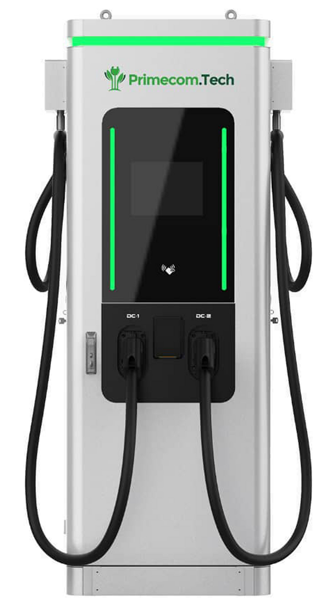 Primecom.Tech Level 3 DC Dual Dispenser EV Charger Supercharger DC Fas ...