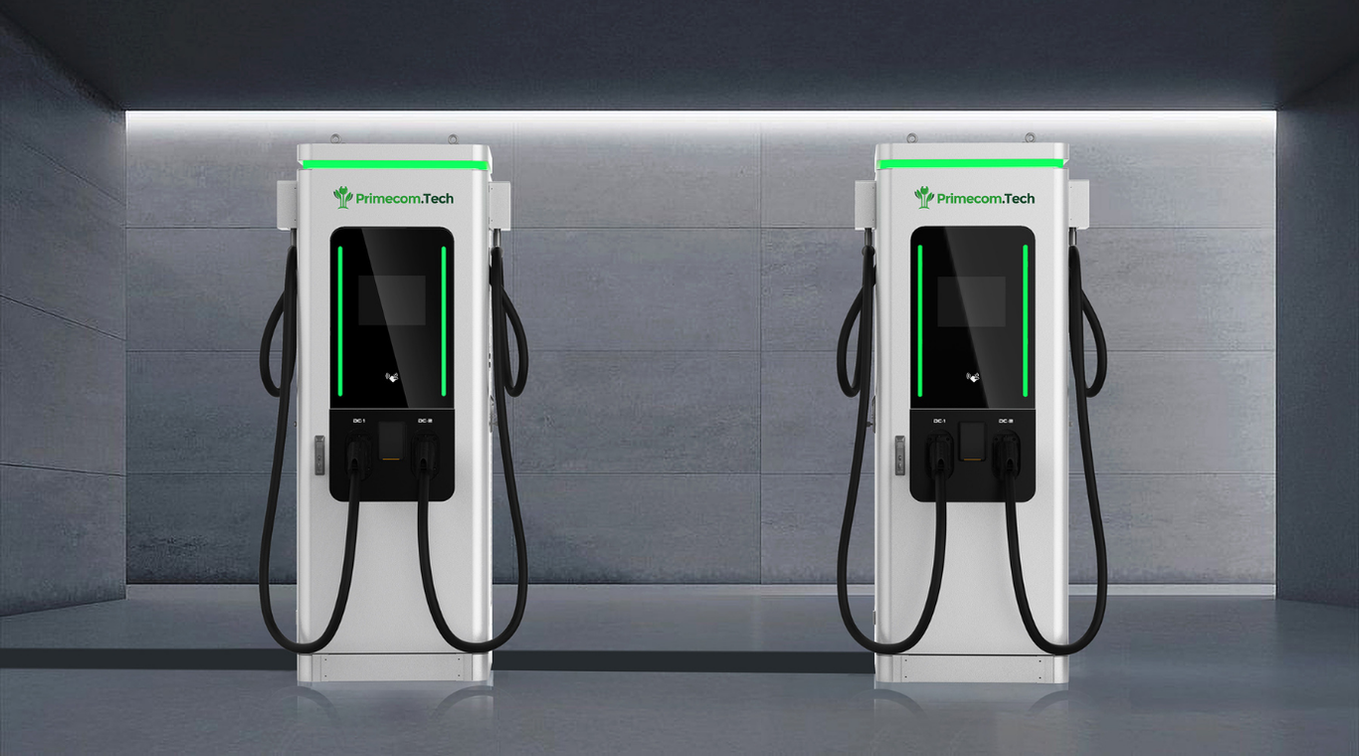 Primecom.Tech Level 3 DC Dual Dispenser EV Charger Supercharger DC Fas ...