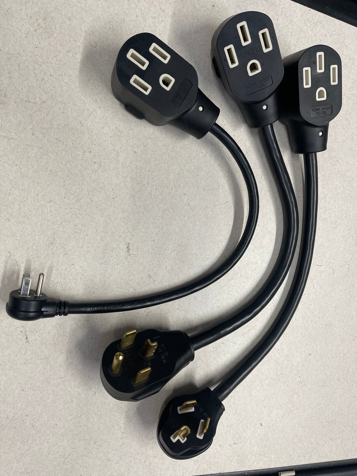 Adjustable 32Amp or 24 Amp Charger Converter Plug Universal Kit 3 Units ...