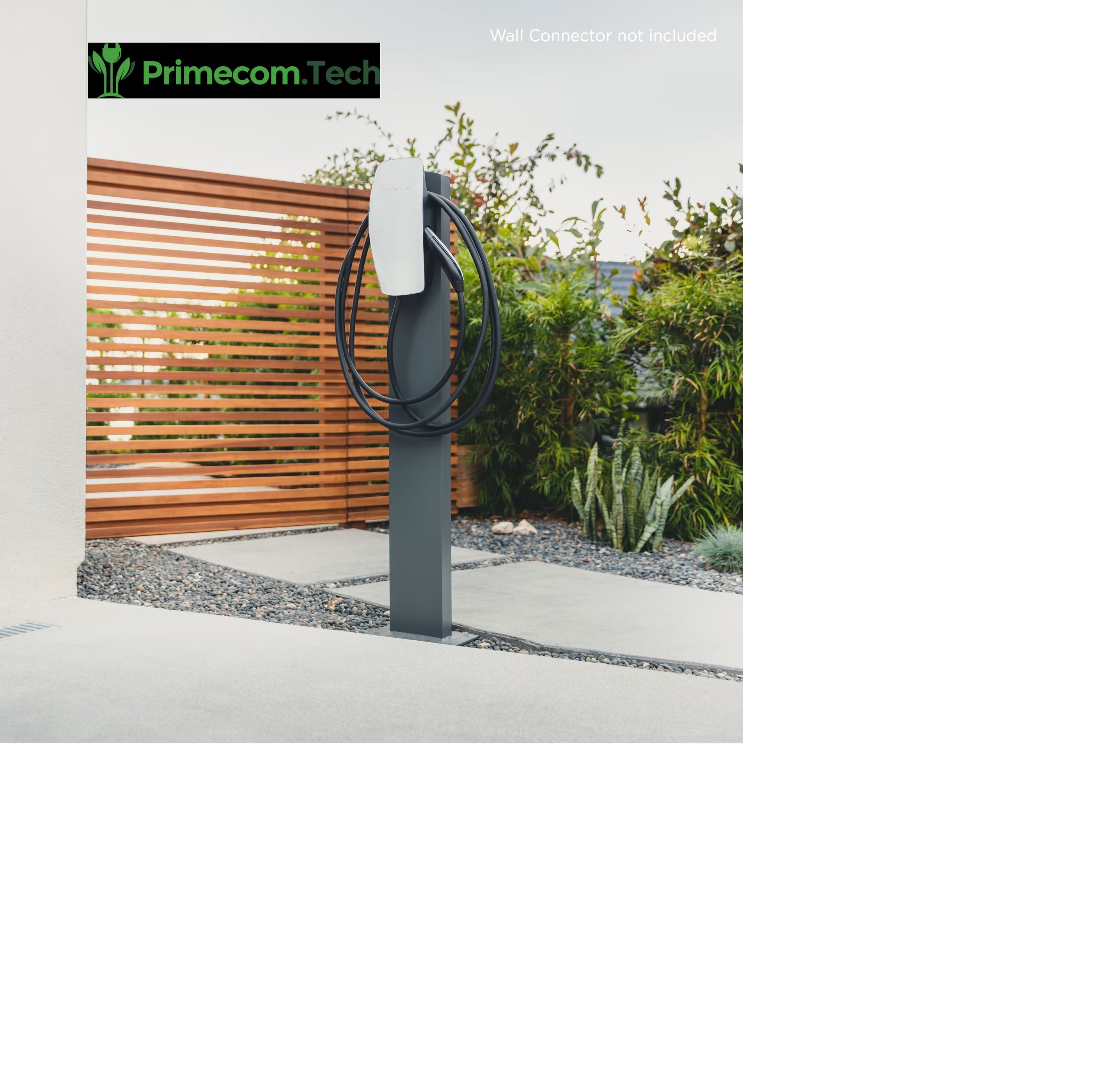 TESLA GEN3 and GEN2 EVSE Wall Connector Pedestal -Mounted EV Charging ...