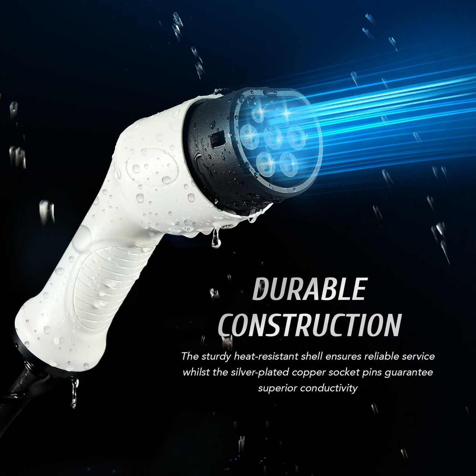 SAE J3068 22kW Portable EV Electric Vehicle Charger 480V 32 Amp 3-Phas ...